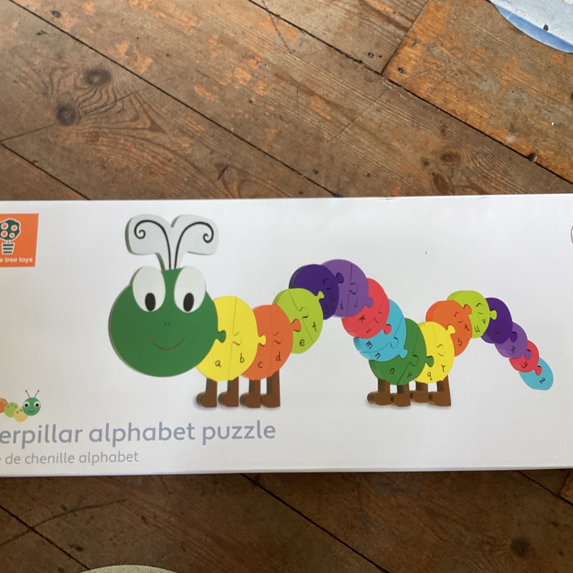 Orange Tree Caterpillar Alphabet puzzle | rsvp